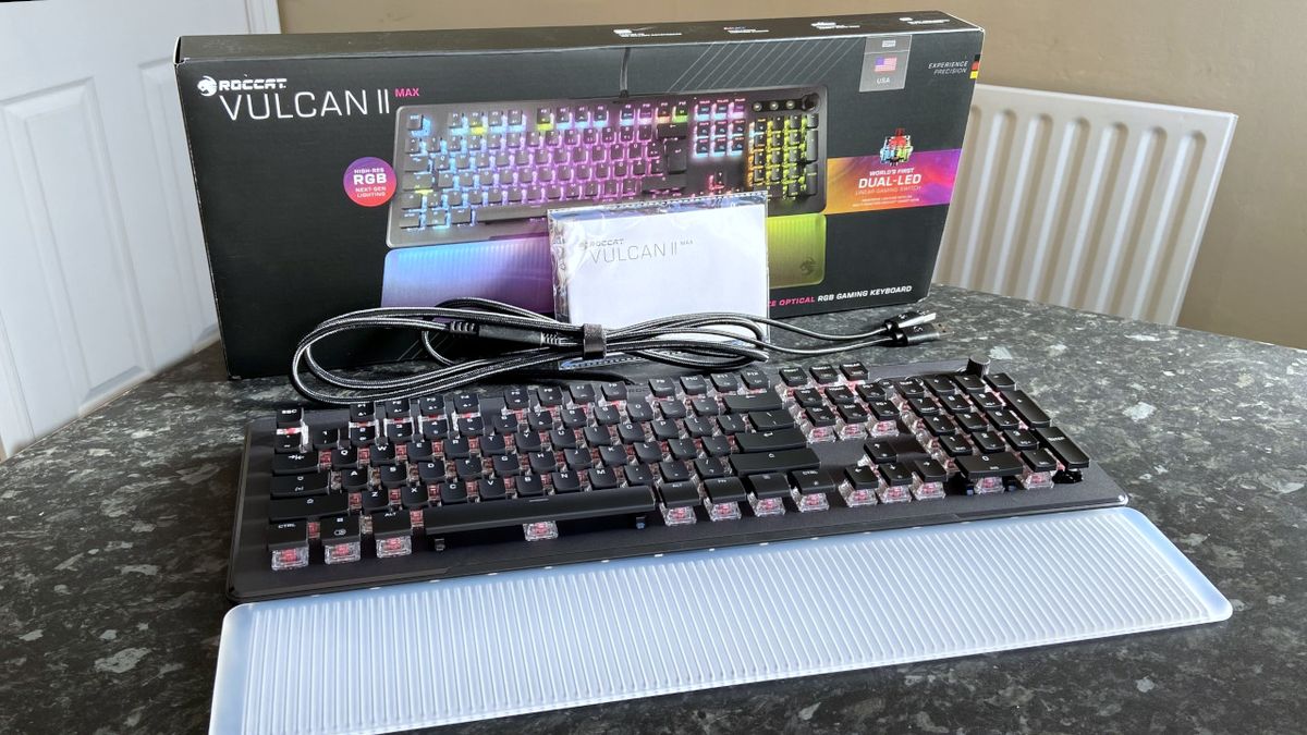 Roccat Vulcan II Max mechanical keyboard review: A staggering amount of ...