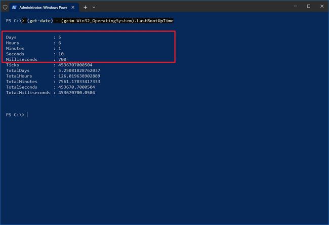 Check your PC uptime on Windows 10 | Windows Central
