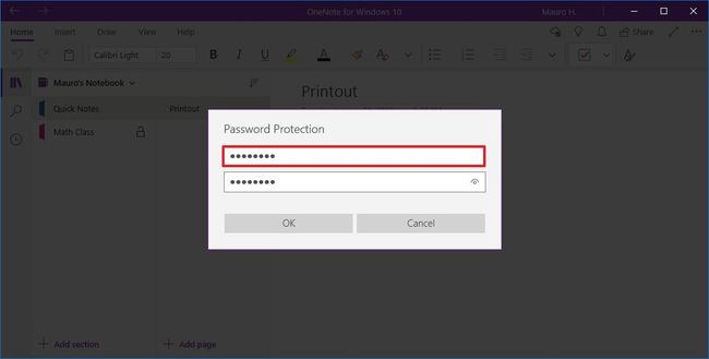 How to password protect OneNote section on Windows 10 | Windows Central