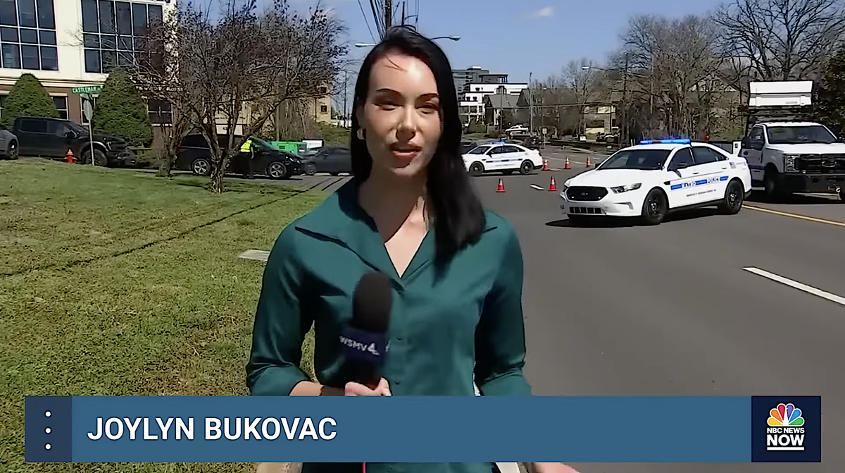 Local TV reporter covering Nashville school shooting had survived shooting at her own high ...