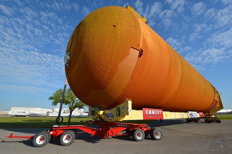 Last NASA Space Shuttle External Tank Set for LA to L.A. Sea Voyage | Space