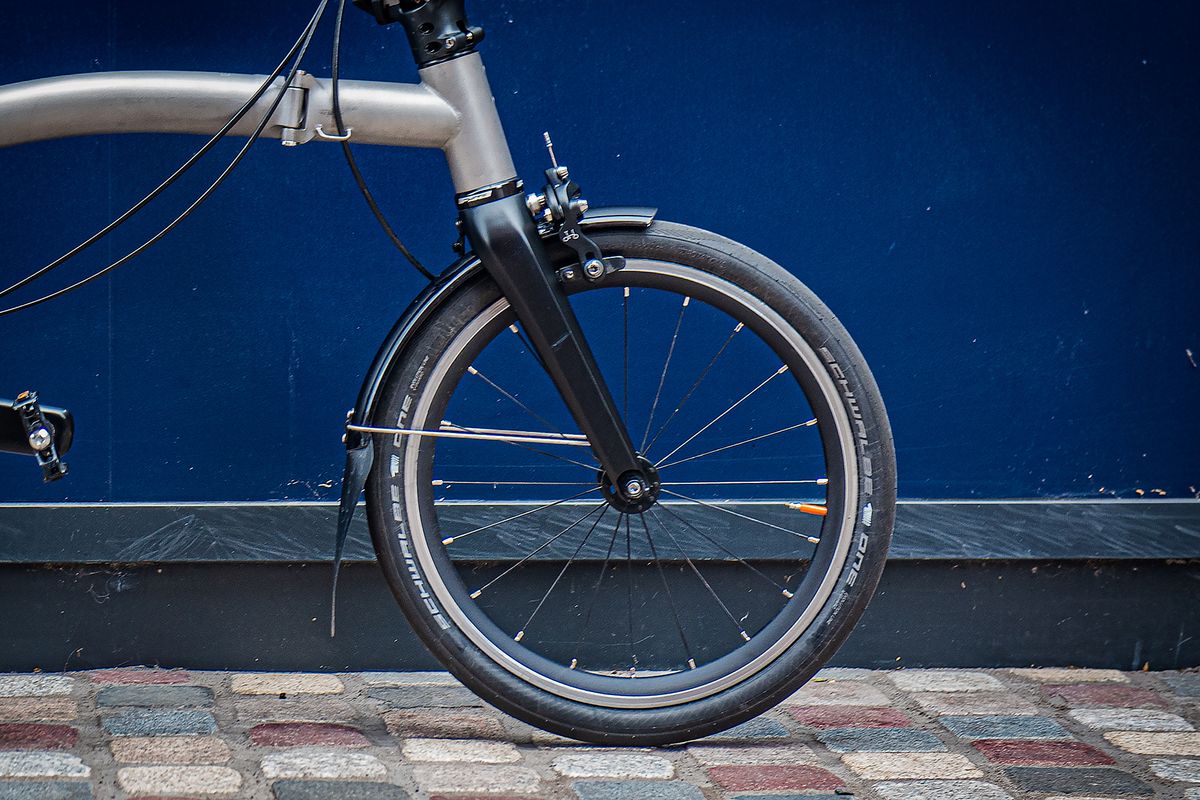 Brompton trailblazing titanium T-Line folding bike is a big leap ...
