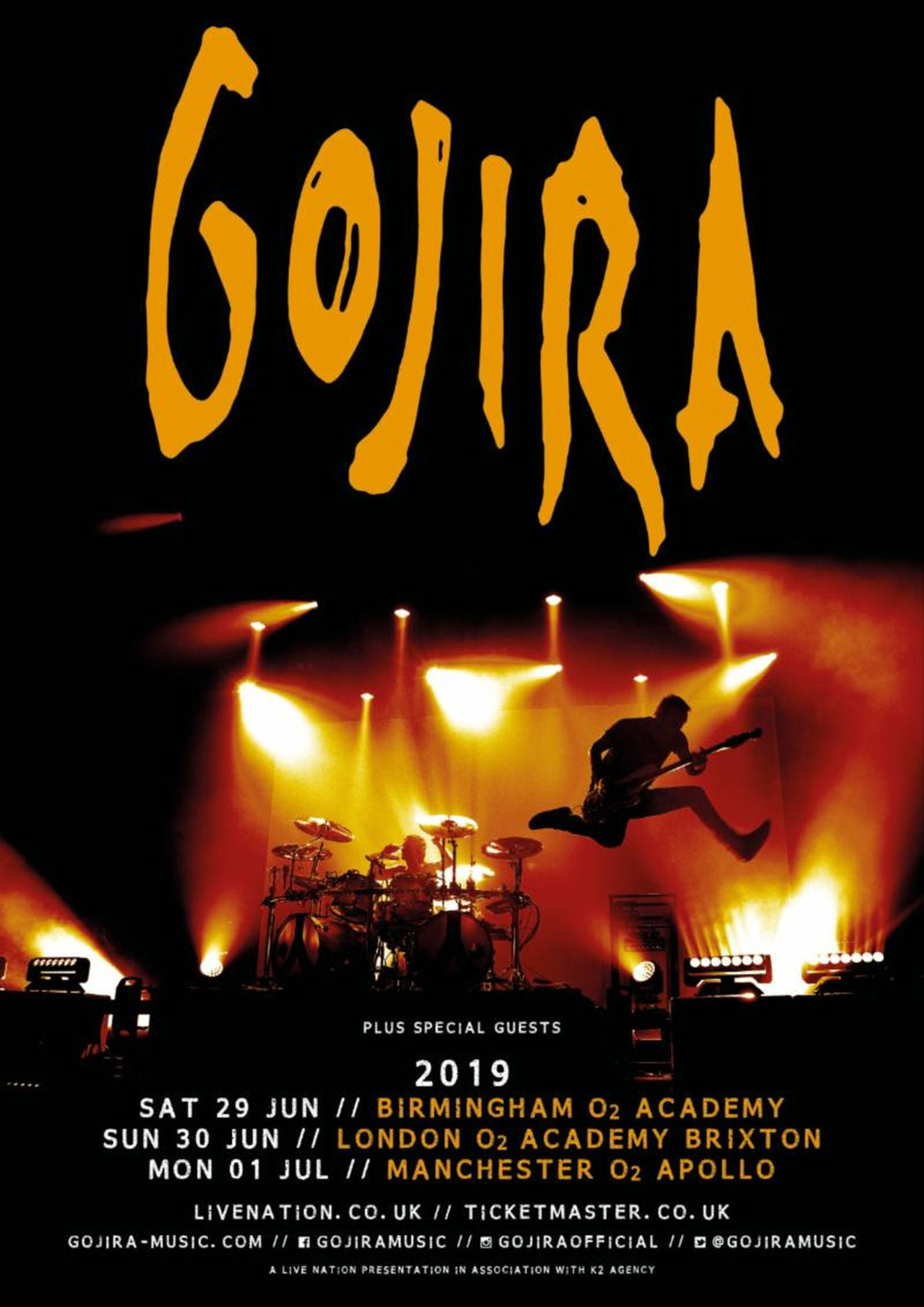 Gojira reveal trio of UK summer shows | Louder