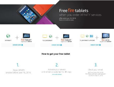 Amazon, Comcast Fire Up Tablet Promo | Next TV