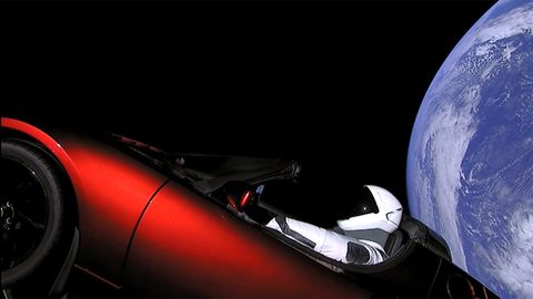 SpaceX's Epic Road Trip Photos: Starman Rides a Tesla Roadster Across ...