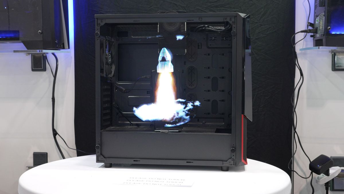 Holographic PC Case Lets You Think Outside the Box | Tom's Hardware
