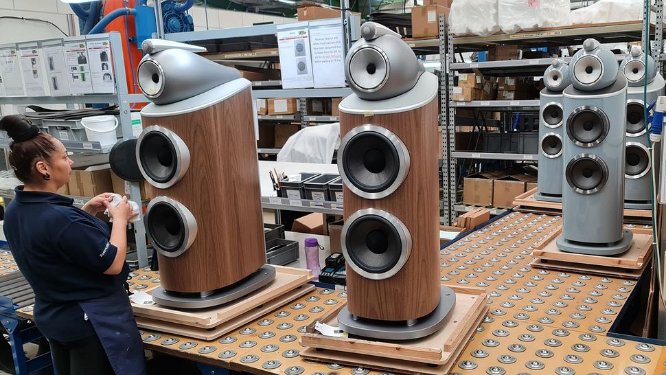 Inside the Bowers & Wilkins factory to see the new 800 D4 speakers | What Hi-Fi?