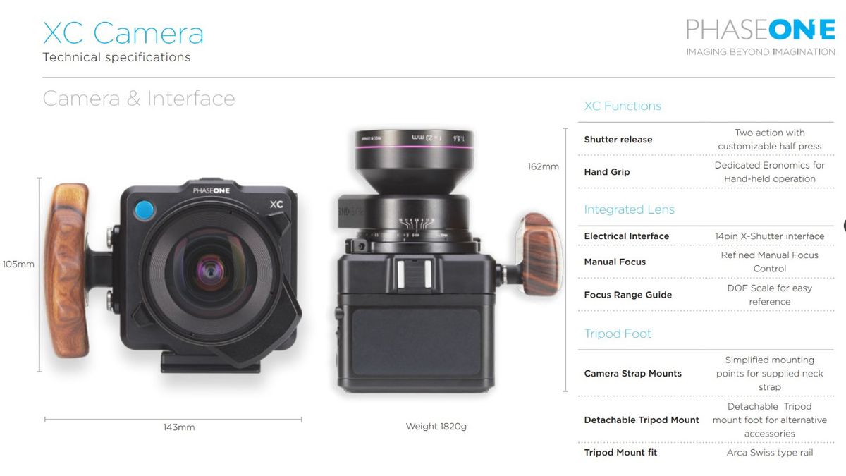 Phase One XC is the "go-anywhere" medium format camera for travel | Digital Camera World