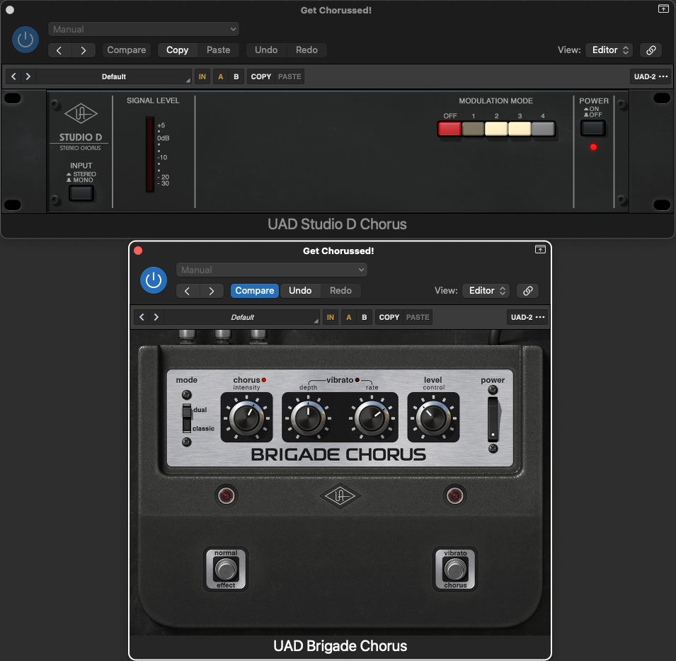 "Chorus is a beautiful effect when used nicely, but it can also sound ...