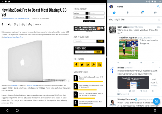 How to Use Multi-Window View in Android 7 Nougat | Laptop Mag