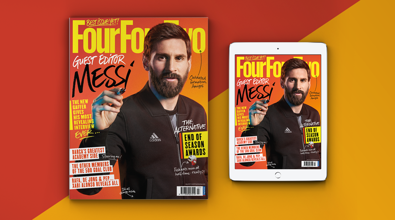 What happened when we met Lionel Messi – and let him edit FourFourTwo ...