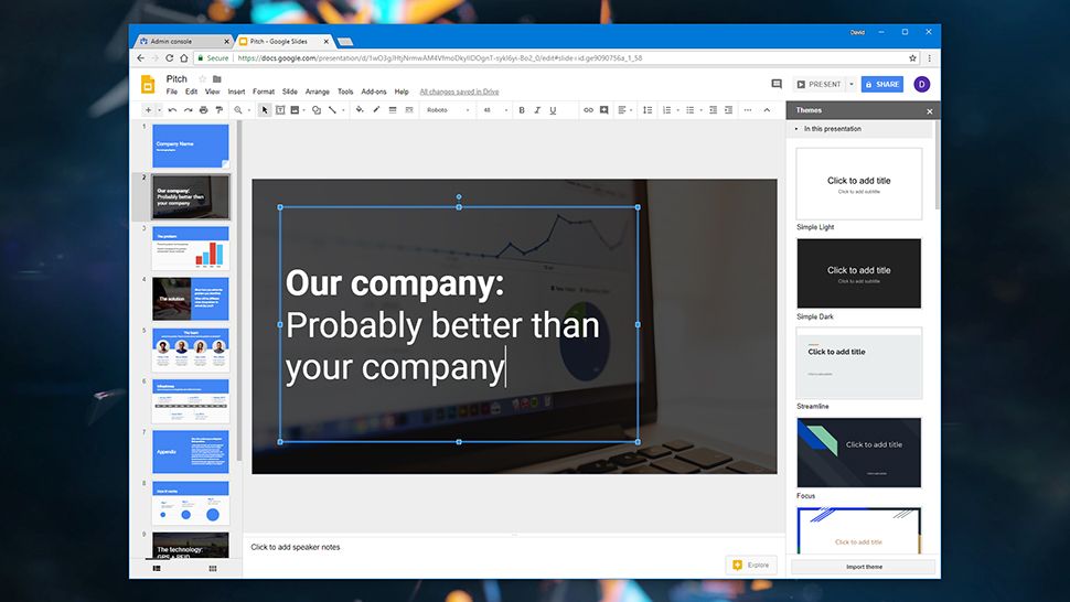 Google Docs for G Suite | TechRadar