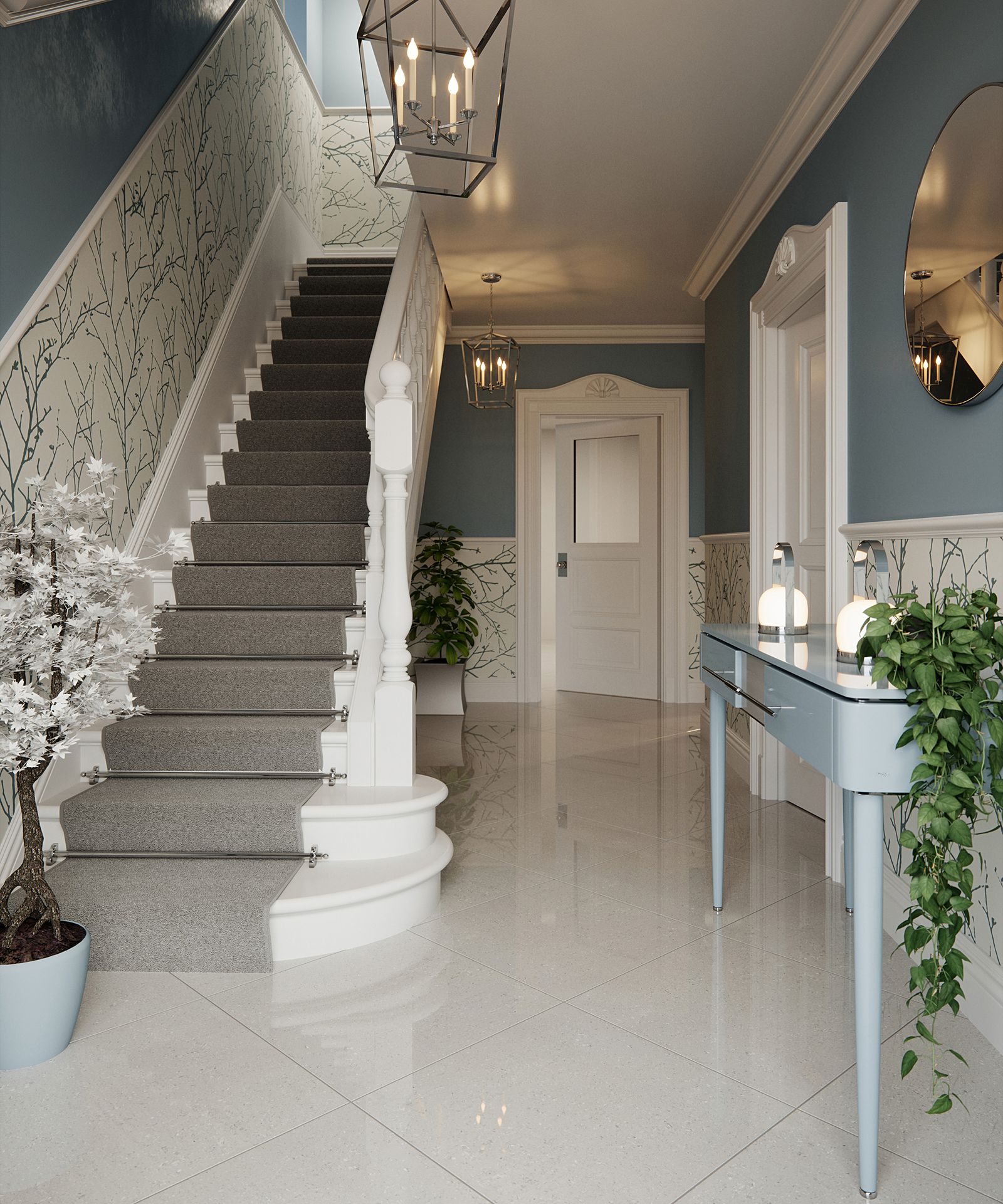Grey hallway ideas – 28 classic ways to decorate your hall | Real Homes