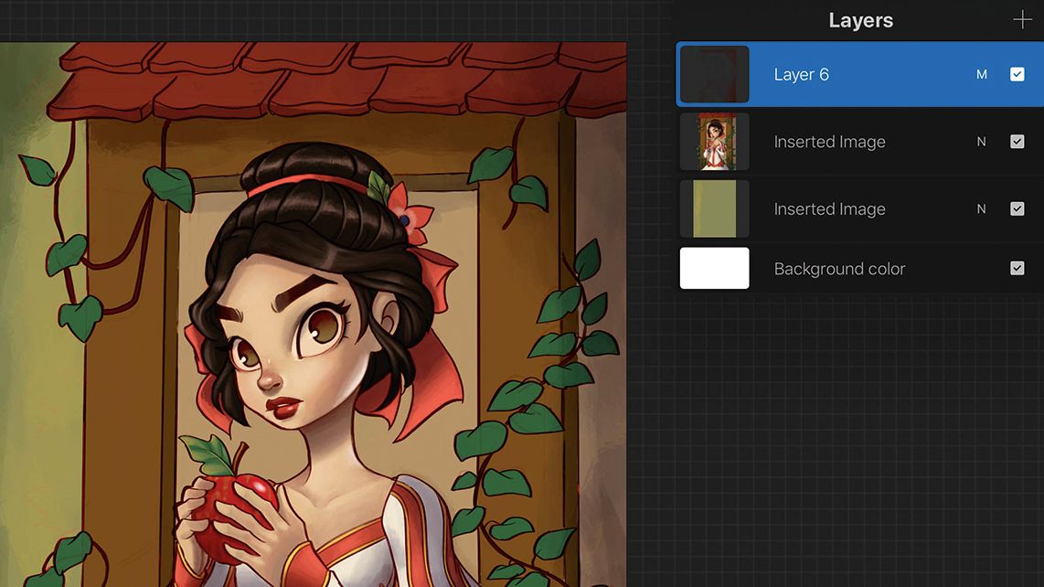 How to use Procreate to paint a classic fairy tale scene | Creative Bloq