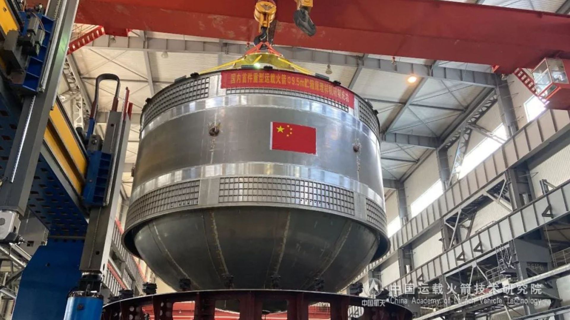 China builds huge propellant tank for massive future rocket | Space