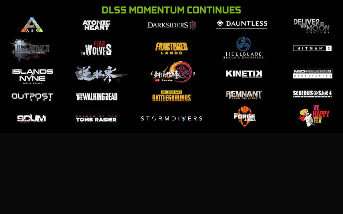 Nvidia RTX's DLSS Roster Gets Nine New Games | Tom's Hardware