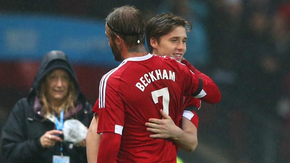 Beckham: Playing with Brooklyn a special memory | FourFourTwo