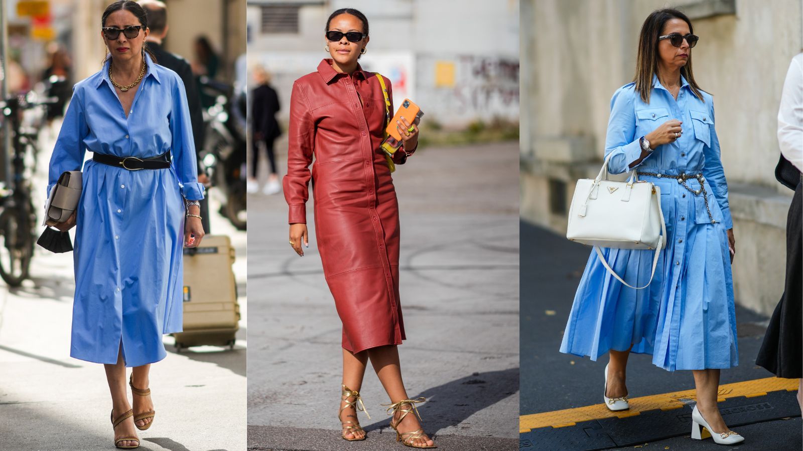How to style a shirt dress according to stylist Gemma Sheppard | Woman ...