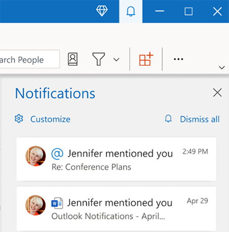 Microsoft Outlook testing new notifications pane among Insiders on ...