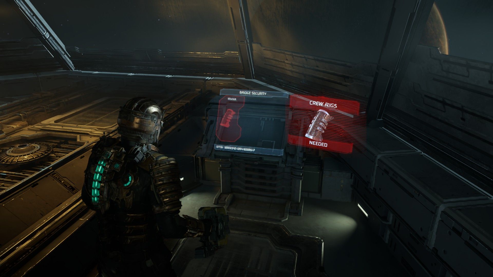 Dead Space Crew Rig locations for Master Override | PC Gamer