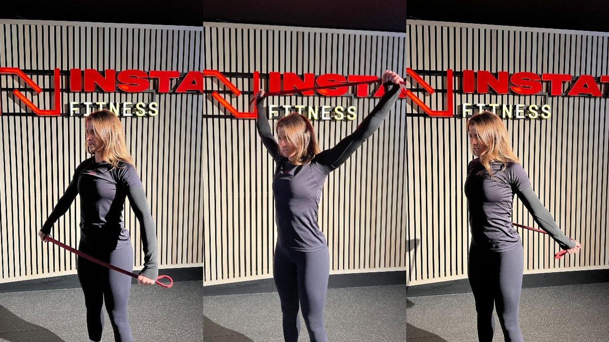 Resistance Band Shoulder Workout To Improve Your Posture | Coach
