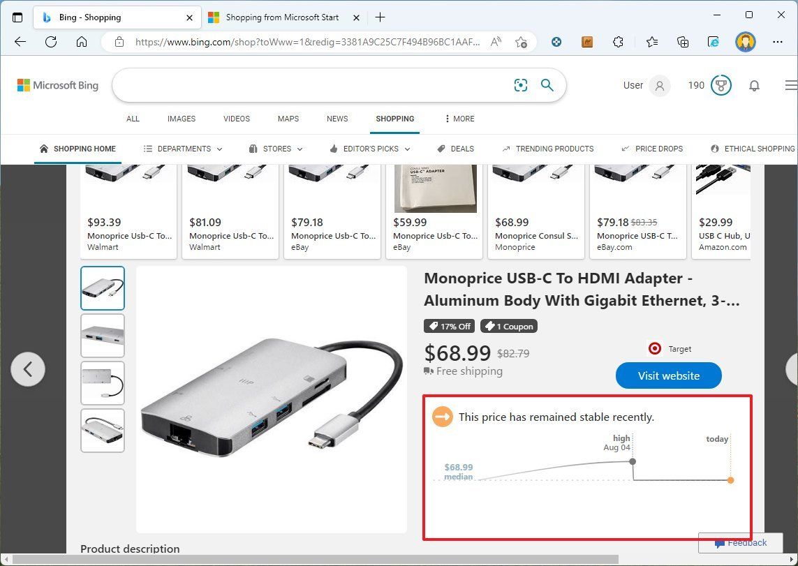 How to use Microsoft Edge to save money and time shopping on Black ...