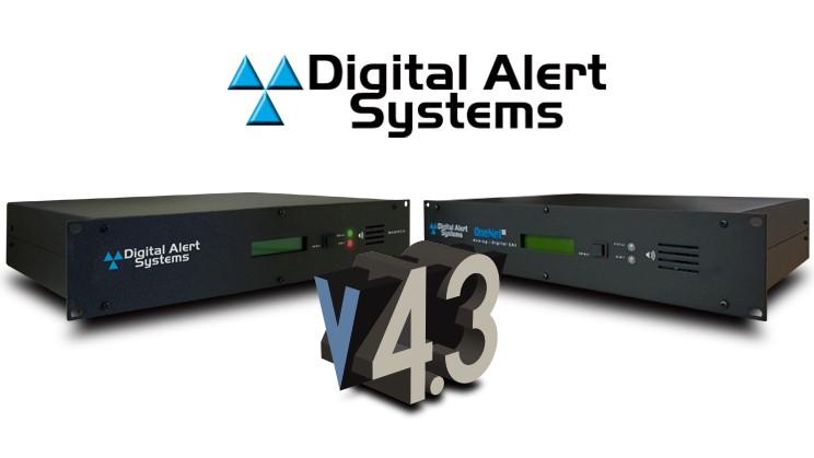 Digital Alert Systems Releases Version 4.3 EAS Software | TV Tech