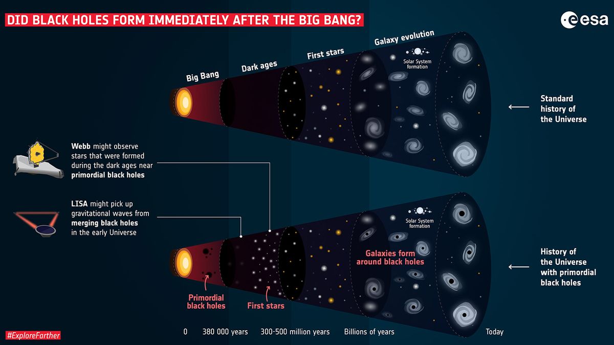 Atom-size black holes from the dawn of time could be devouring stars ...