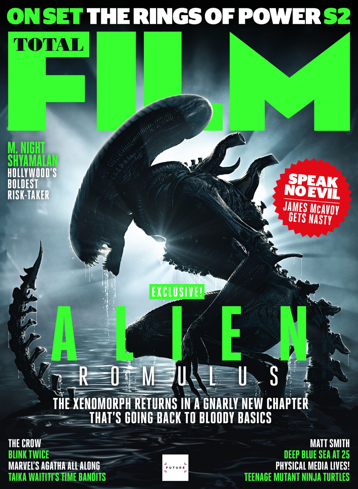 Alien: Romulus bursts onto the cover of the new issue of Total Film ...