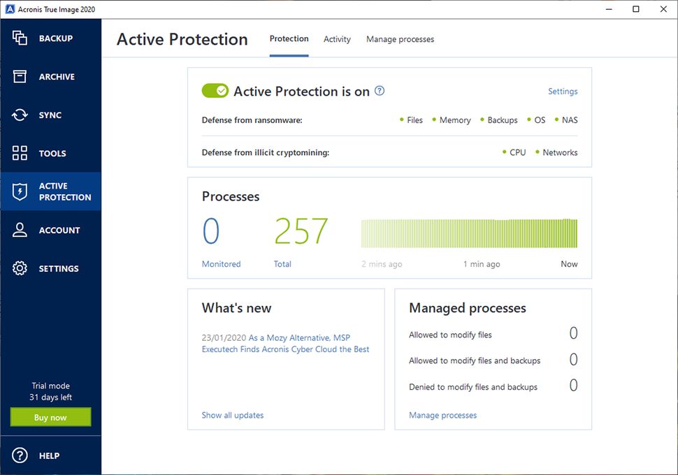 Acronis Cyber Protect Home Office cloud backup review | Tom's Guide