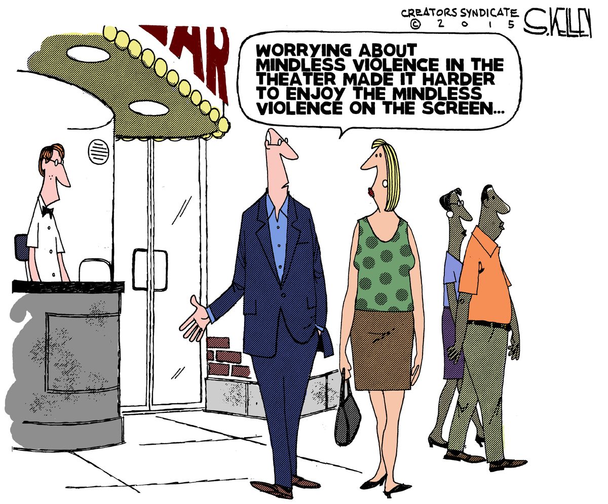 Editorial cartoon U.S. Gun Violence | The Week