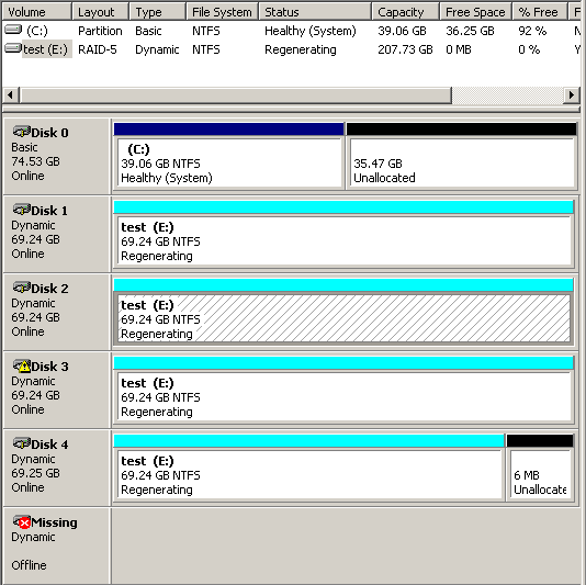 Worst Case Test: What If A Drive Fails? - Using WindowsXP to Make RAID ...