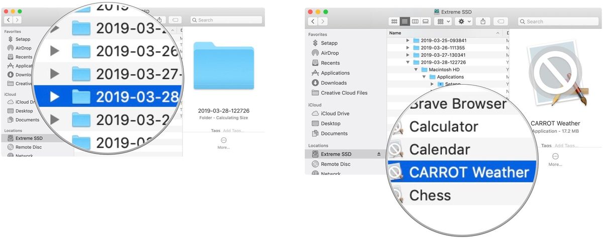 How to view Time Machine backups from another Mac | iMore