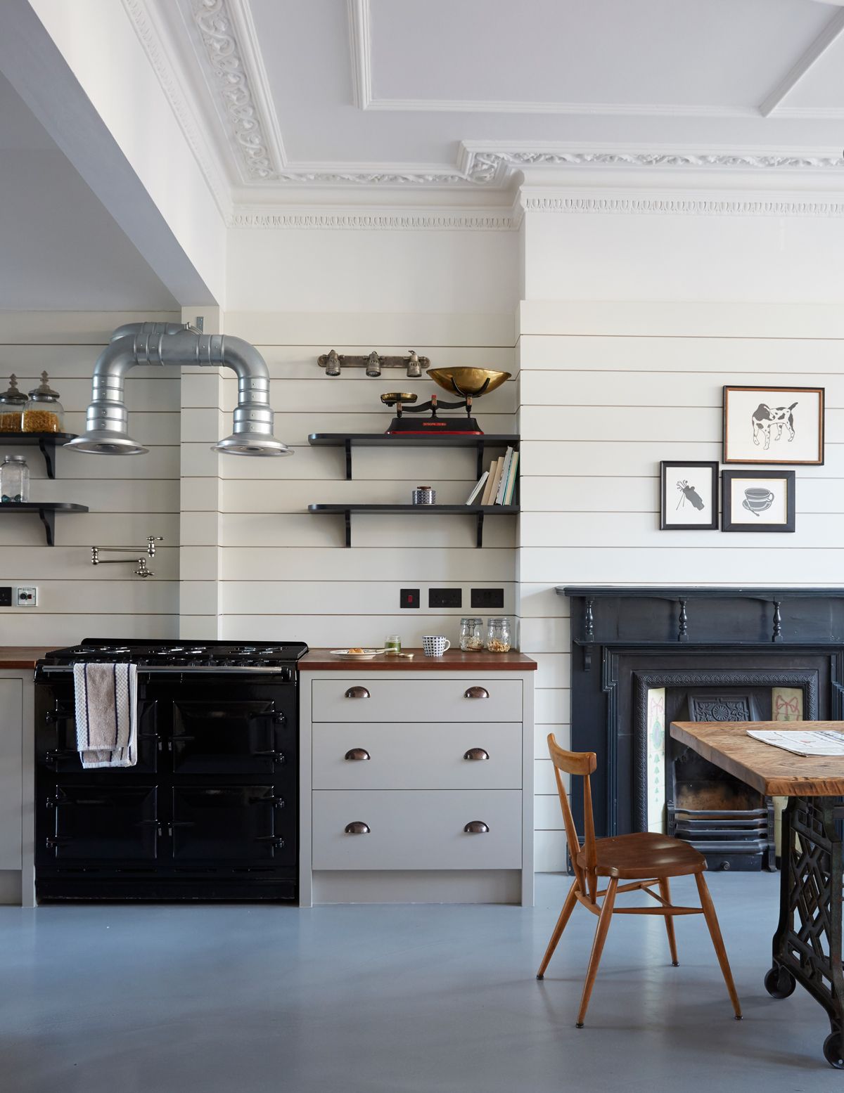 This Edwardian villa in London has a cool Cape Cod coastal style ...
