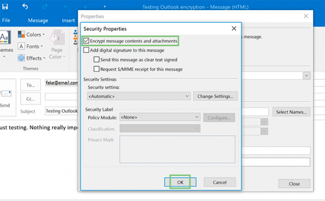 How to Encrypt an Email in Outlook | Laptop Mag