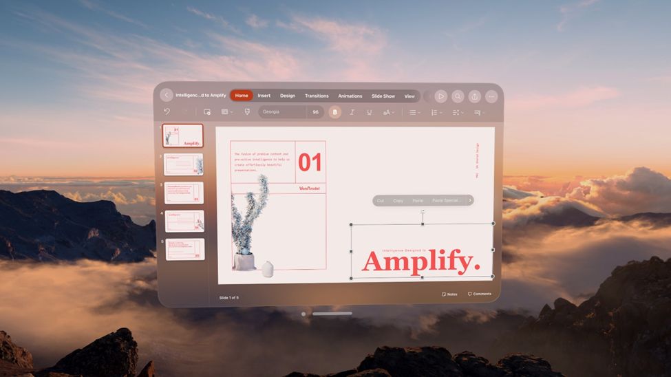 Microsoft unveils 365 apps coming to Vision Pro — Microsoft Teams, Word ...