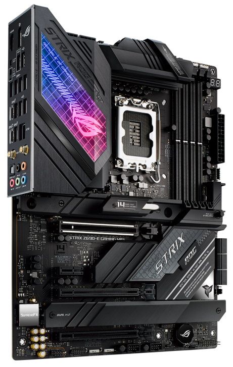 Asus ROG Strix Z690-E Gaming WiFi Review: PCIe 5.0 M.2 and 12 USB Ports ...