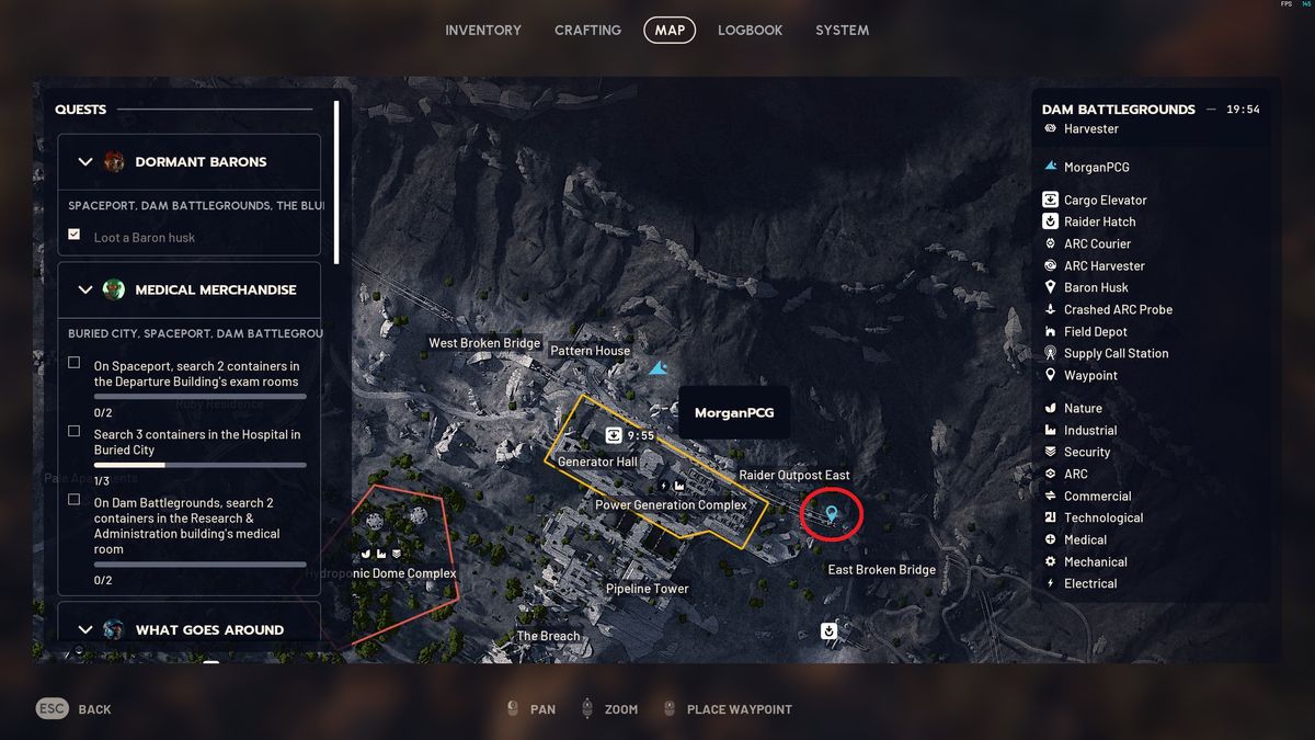This is where I found the Anvil blueprint in Arc Raiders | PC Gamer