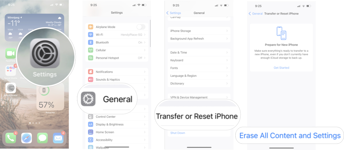 How to reset and restore your iPhone's settings, network, location, and ...