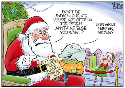 Today's political cartoons - December 15, 2023 | The Week