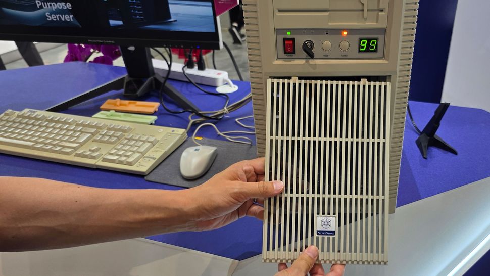 SilverStone reveals late-80s style tower PC case — proudly beige but ...