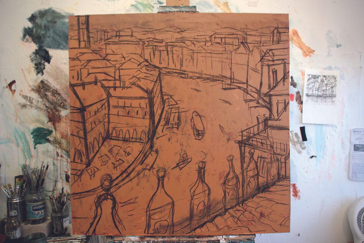 How to paint on a board: Create texture with acrylics | Creative Bloq