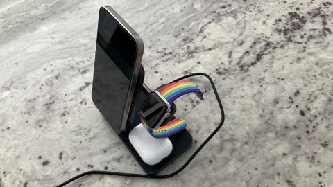 NOMAD Stand One Max Review: Classy but imperfect 3-in-1 MagSafe charger ...