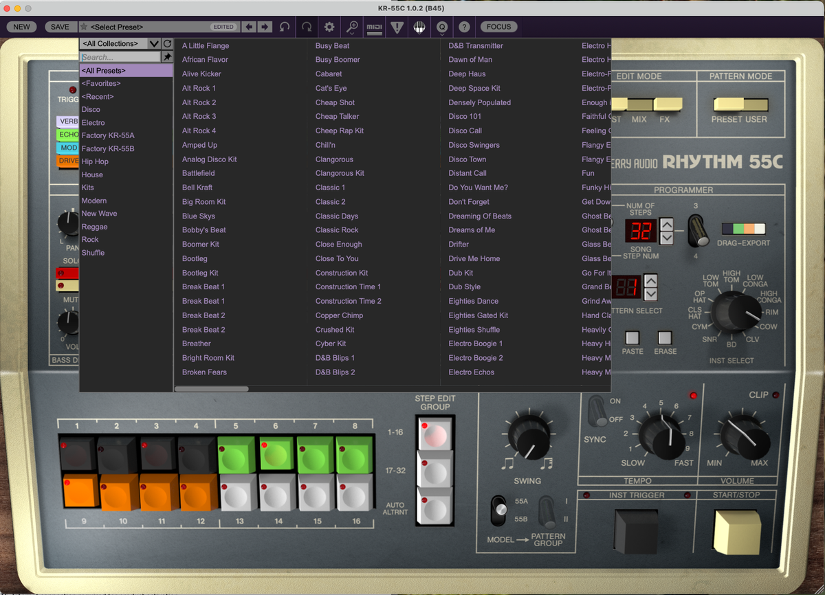 "The bass drum is a total bad-ass, while the potential for Aphex-style ...