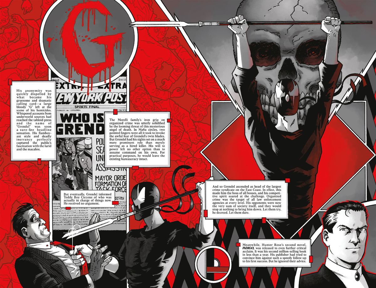 Grendel: Devil by the Deed Master's Edition reimagines the origins of Matt Wagner's iconic anti ...