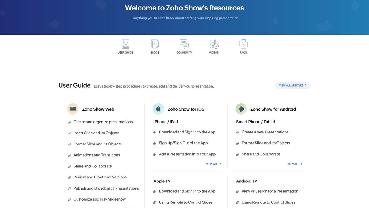 Zoho Show review | TechRadar
