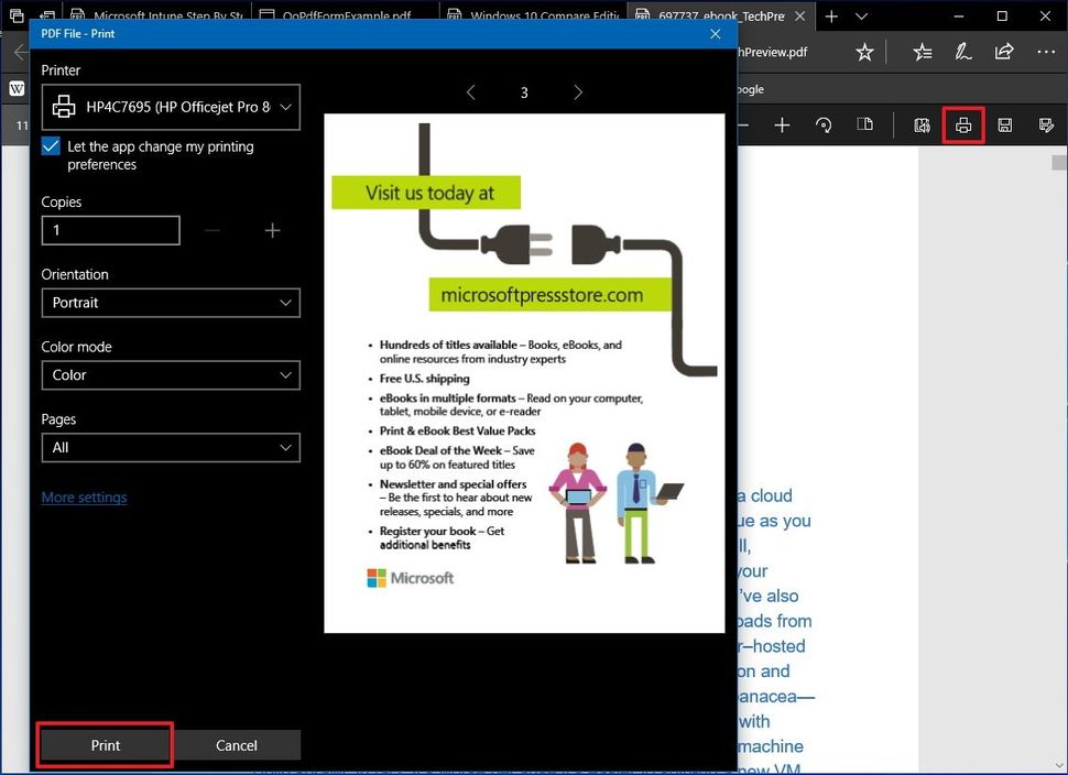 How to use Microsoft Edge as a PDF reader in the Windows 10 Fall ...