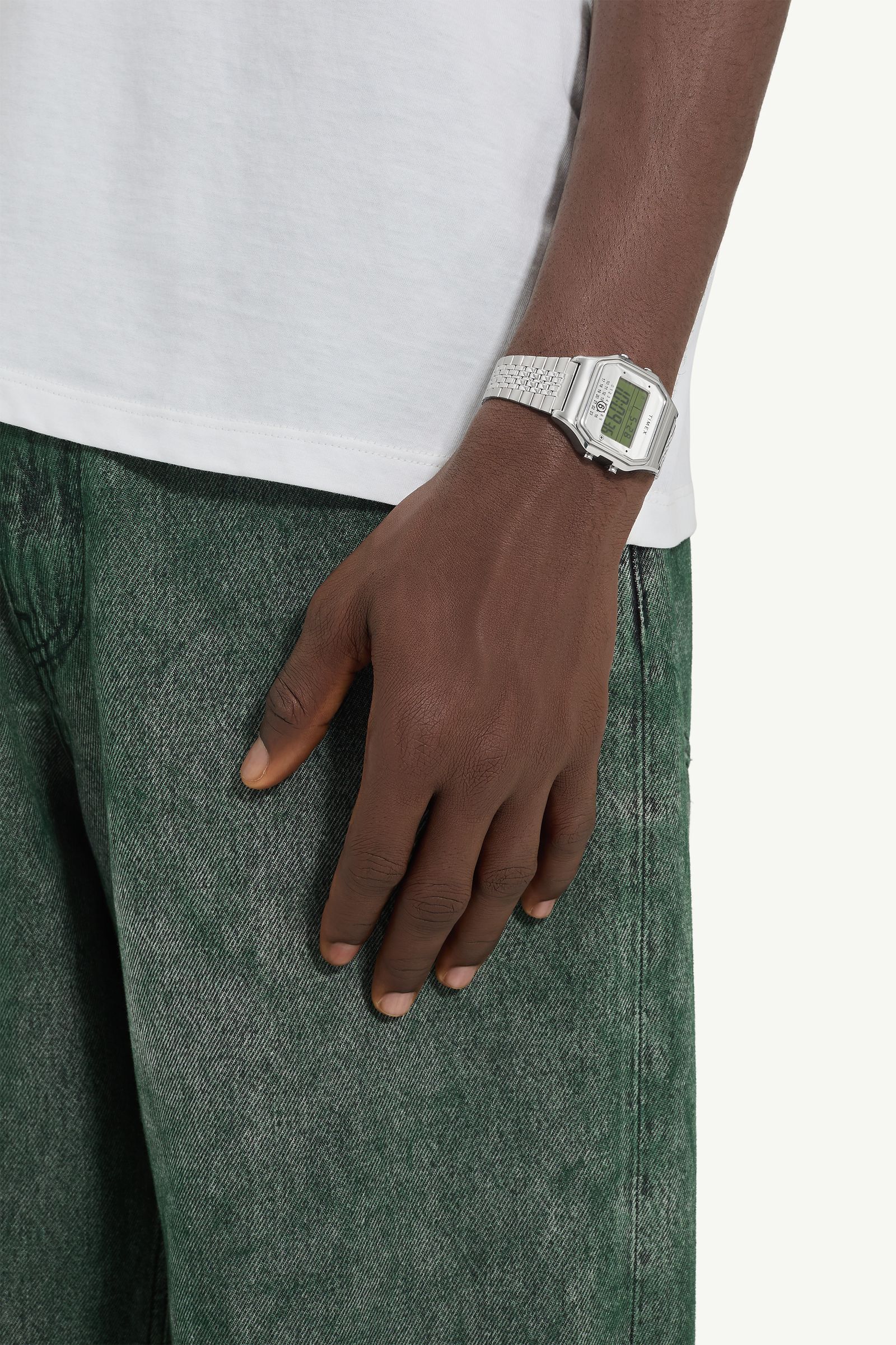 MM6 Maison Margiela x TIMEX reinvent the retro T80 digital watch ...