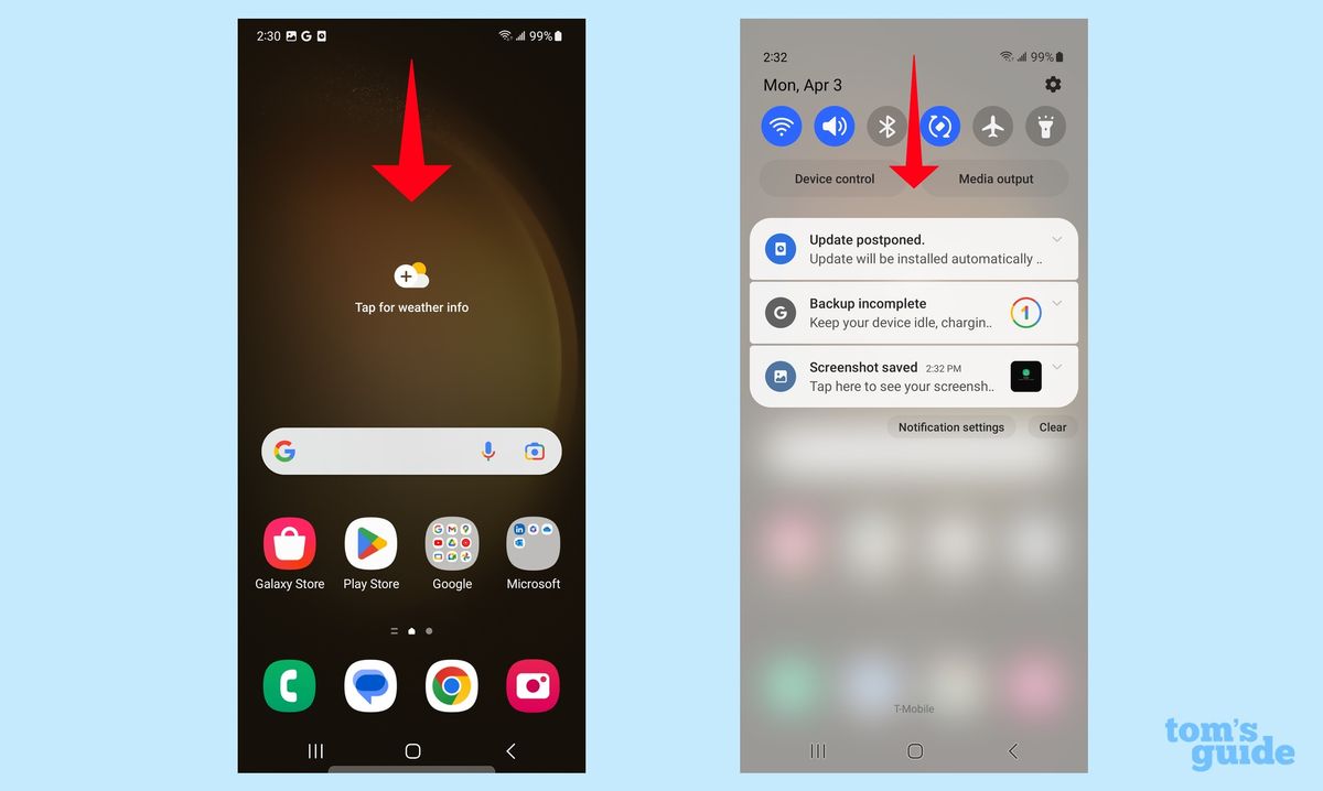 How to restart the Samsung Galaxy S23 | Tom's Guide