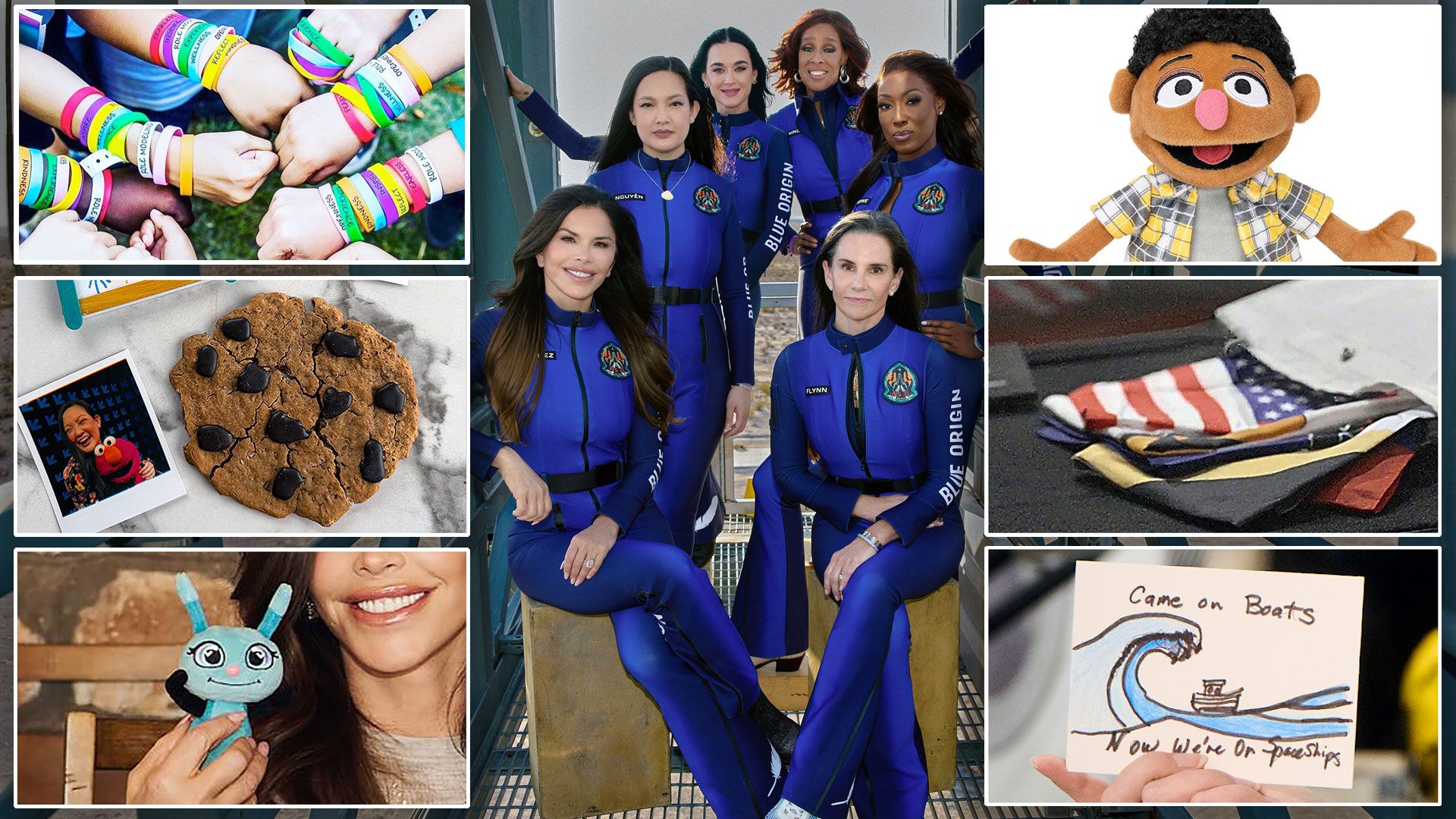 Pop star Katy Perry and crew's Blue Origin spaceflight souvenirs | Space